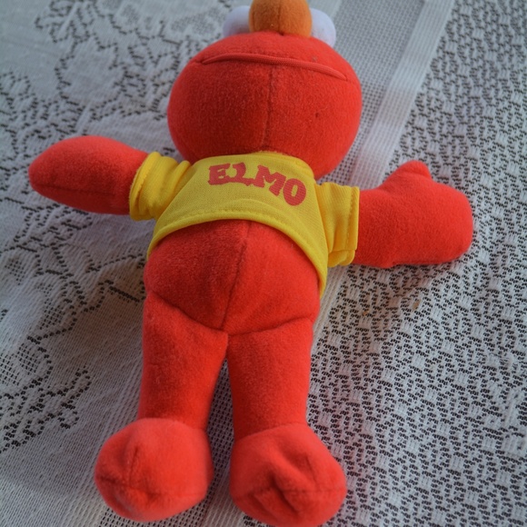tyco | Accessories | Vintage Tyco Elmo That Tickles Talking Plush Doll ...